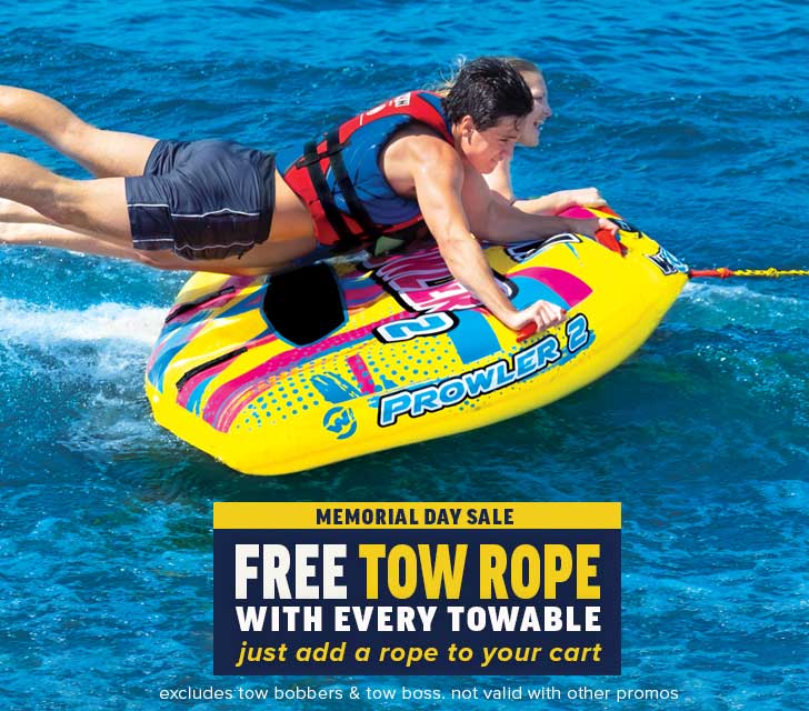 1, 2, 3 & 4 Person Water Towable Tubes - Boating Tube - Towables For ...