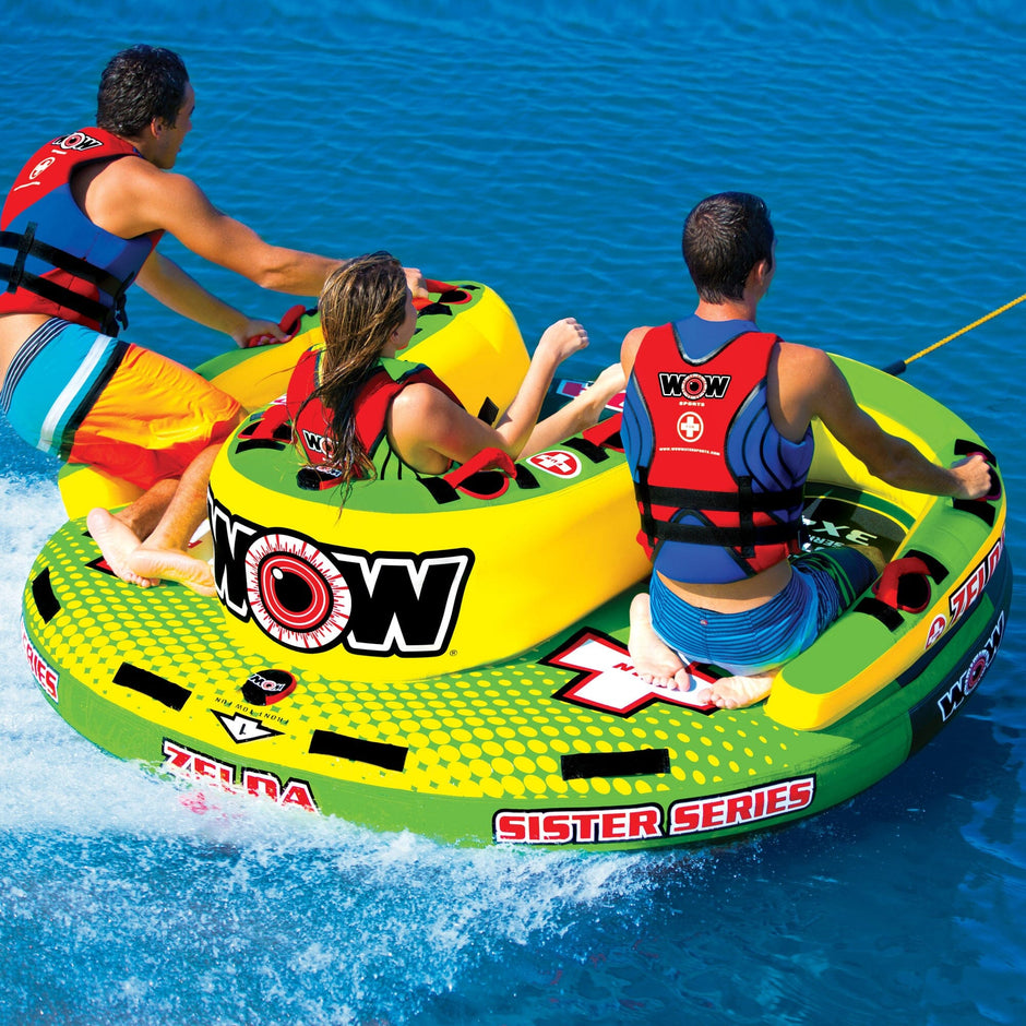 1, 2, 3 & 4 Person Water Towable Tubes - Boating Tube - Towables For Boats