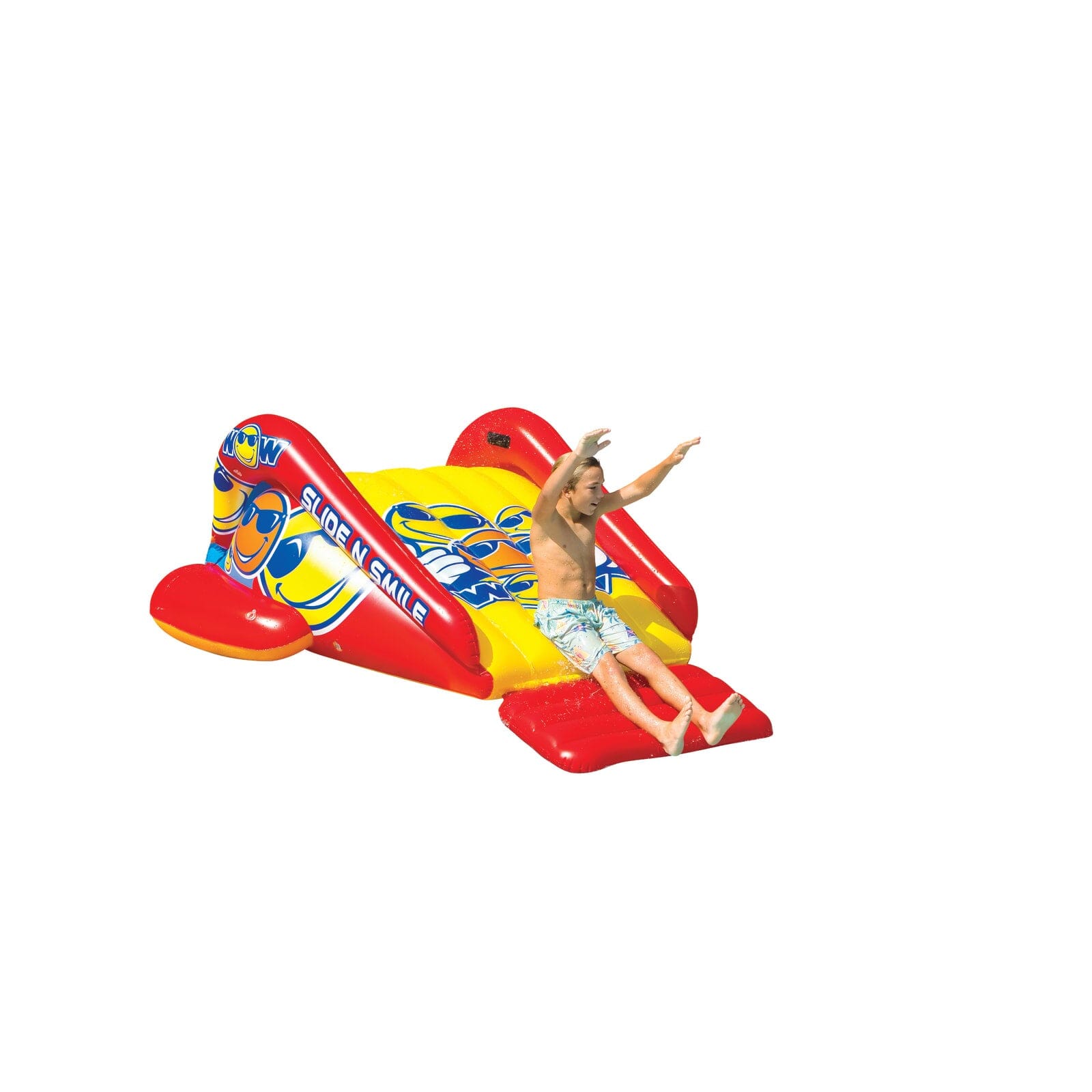 Slide N Smile Single Lane Pool Slide with Sprinkler